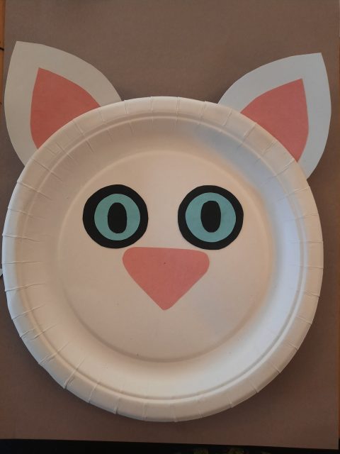 Paper plate cat craft - This Crafty Family - crafts for kids