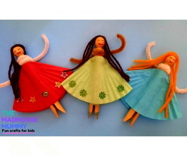 Dolly peg dancer craft - This Crafty Family - crafts for kids