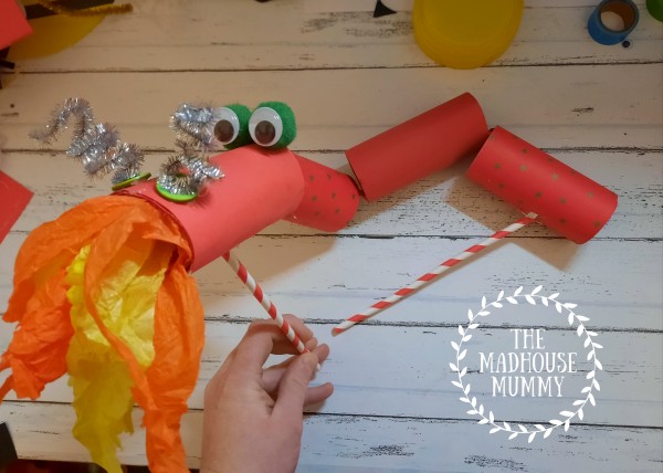 Chinese dragon craft - This Crafty Family - crafts for kids