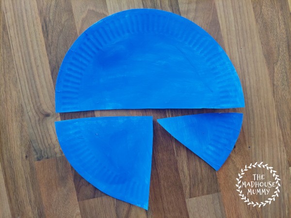 Paper plate dolphin craft - This Crafty Family - Crafts for kids