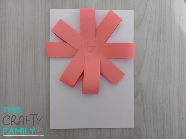 Cute handmade flower card - This Crafty Family