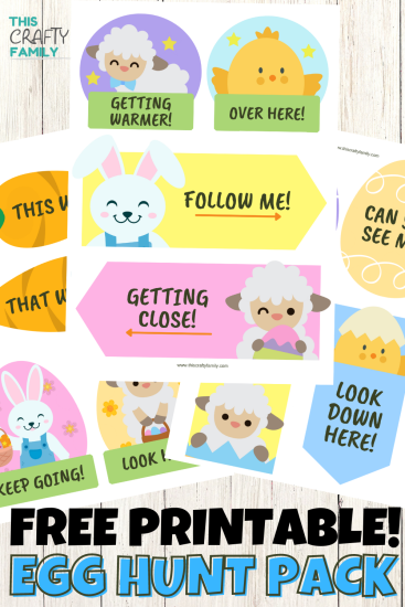 Free Easter egg hunt printable! - This Crafty Family
