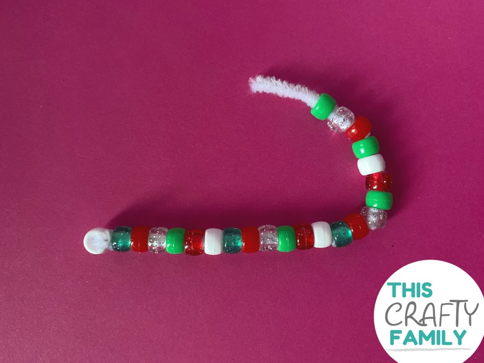 Beaded Candy Cane Ornaments This Crafty Family