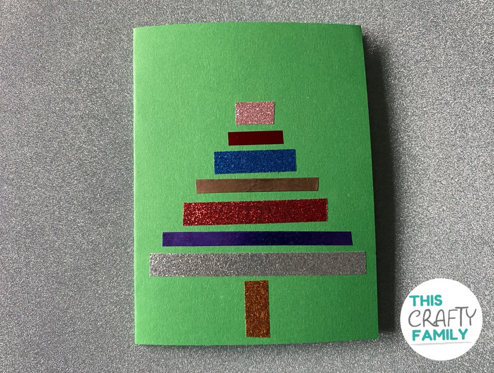 Washi Tape Christmas Cards This Crafty Family