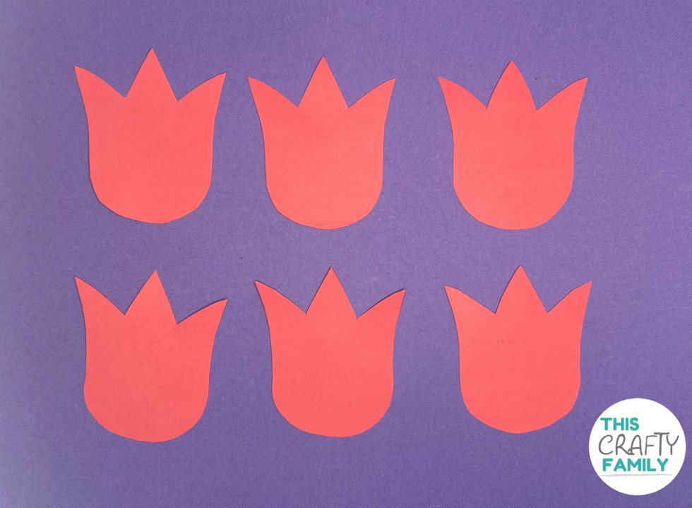 EASY Paper tulips - This Crafty Family