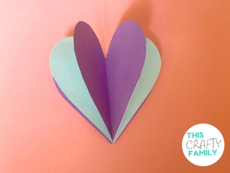 3D heart cards - This Crafty Family