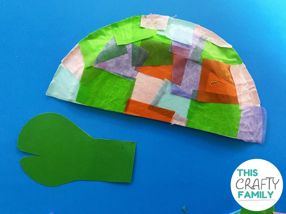 Paper Plate turtle - This Crafty Family