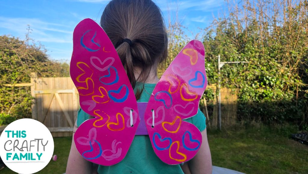 Handmade fairy wings - This Crafty Family
