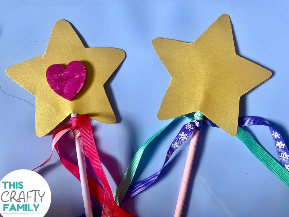 DIY fairy wands - This Crafty Family
