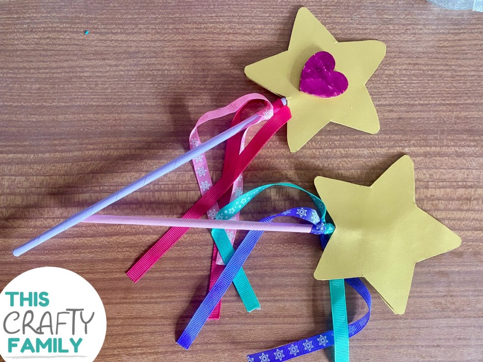 DIY fairy wands - This Crafty Family